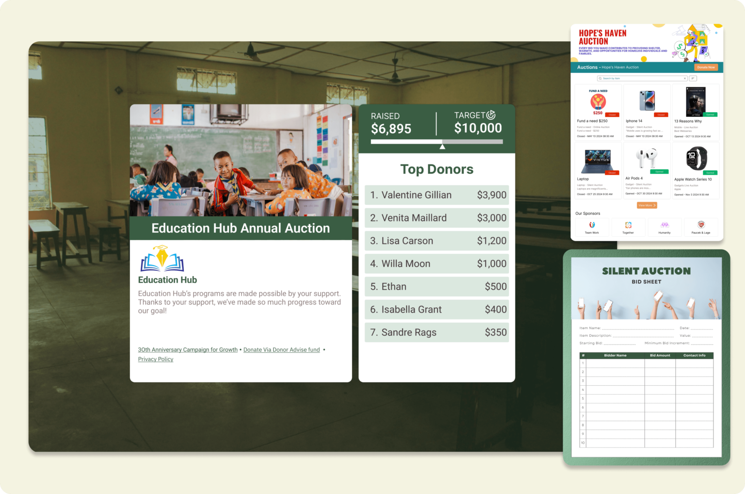 Best Fundraising Auctions Software for Nonprofits | LiveImpact
